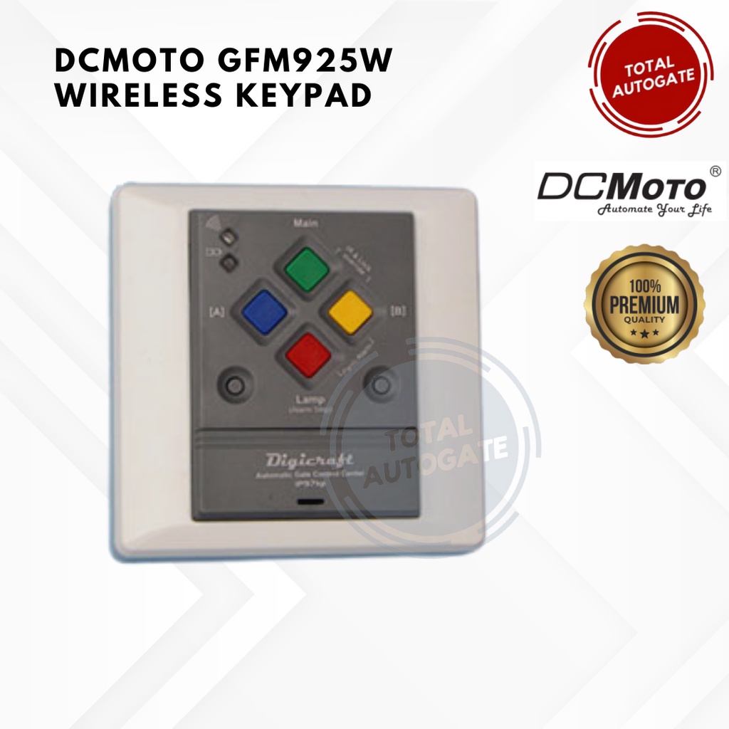 DCMOTO GFM925W DC MOTO Wireless Keypad [ Original ] [ Battery included ...