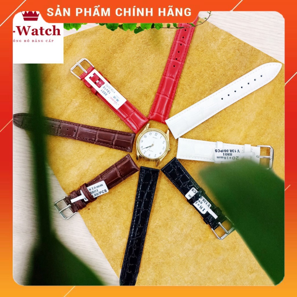 [Type 1 Standard] Leather Wristwatch Strap, Genuine Aono Leather Watch ...