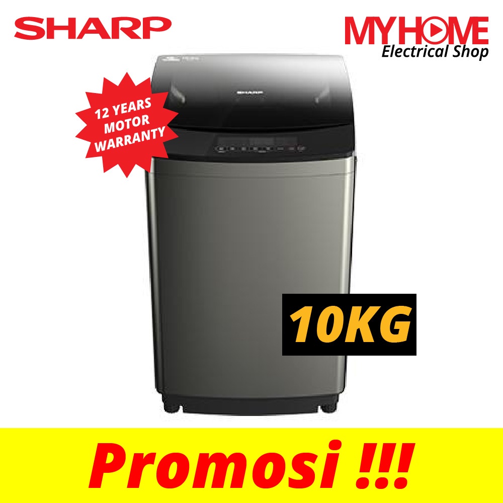 (KL & SELANGOR ONLY) SHARP ESY1019 ESY1219 ESY1419 ESY1619 10KG-16KG FULL AUTO WASHER / WASHING ...