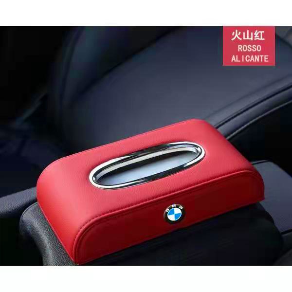 （Tissue Box）BMW Premium Leather Car Tissue Box Suitable for BMW F30 F20 ...