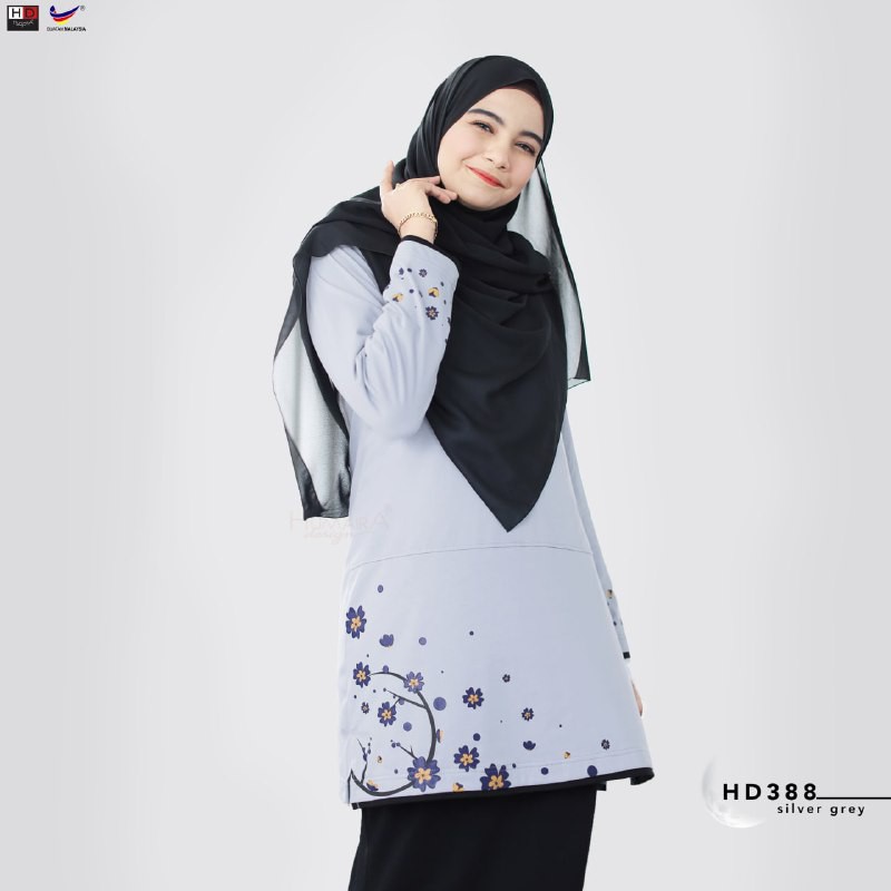 Tshirt Muslimah Humaira Design Del Luna. tshirt muslimah cotton ...