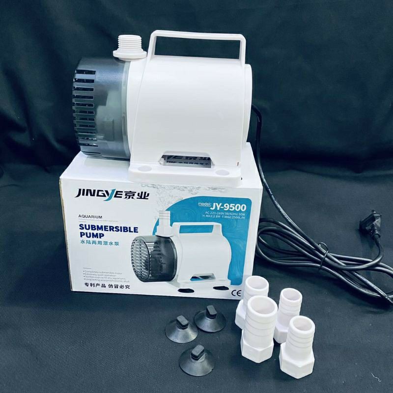 🔥🔥NEW STOCK 🔥🔥JINGYE 京业 SUBMERSIBLE PUMP JY-9500-50W：2.8m ，2500L/JY-9600 60w ：3.2m， 3000L ...