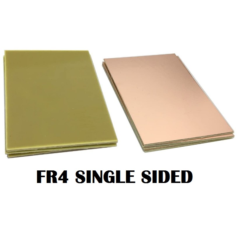 FR4 PCB Board Single Sided Copper Clad Plat DIY Printed Circuit ...