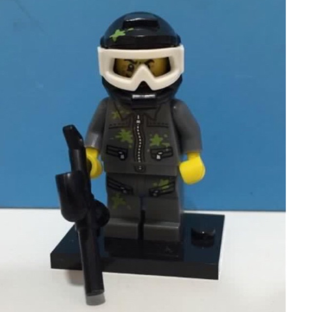Lego minifigure paintball player | Shopee Malaysia