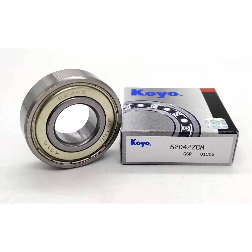 KOYO 6204ZZ Deep Groove Ball Bearings (MADE IN JAPAN) | Shopee Malaysia