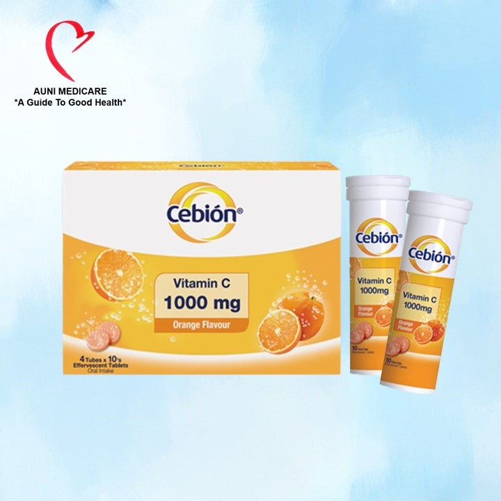 Cebion Vitamin C 1000mg Effervescent 10' | Shopee Malaysia