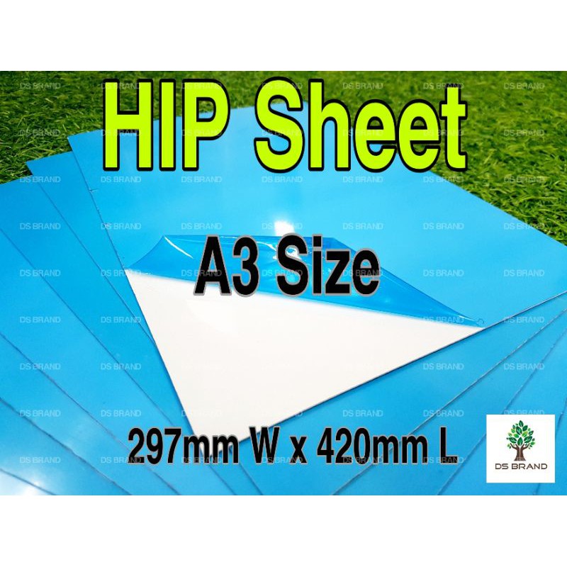 Kepingan HIPS / Polystyrene Sheet .A3 saiz | Shopee Malaysia