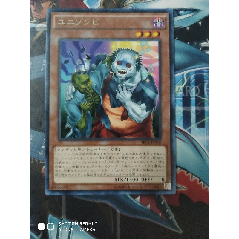 Yugioh Card 游戏王 Uni-Zombie SECE-JP040 RC02-JP018 DBSS-JP042 | Shopee Malaysia