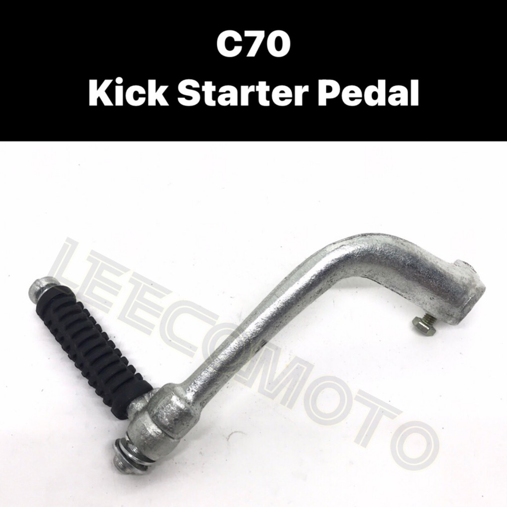 HONDA C70 KICK PEDAL / STARTER PEDAL LEVER C70 KICK STARTER PEDAL KICK ...