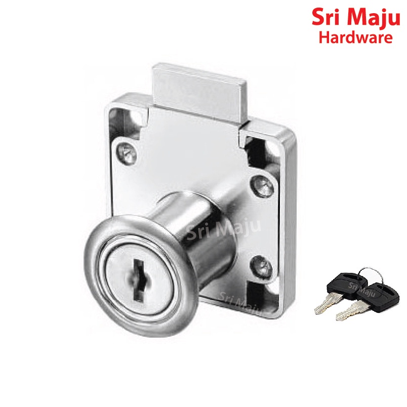 MAJU Square Drawer Lock for Desktop Office Study Table Task Laici Meja ...