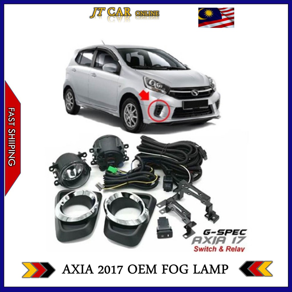 ~READY STOCK~ AXIA 2017' G SPEC FOG LAMP (FULL SET) | Shopee Malaysia