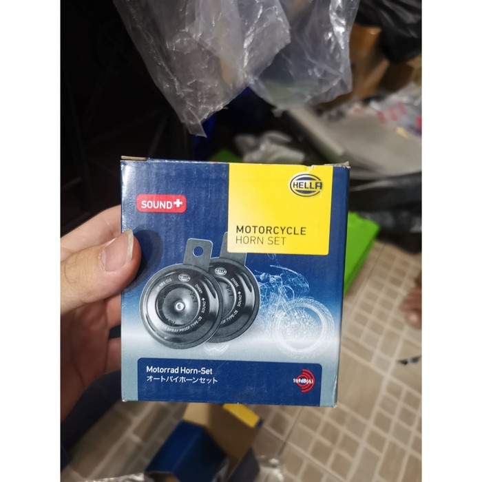 Original HELLA DOUBLE COMPACT DISC 12 V MOTORCYCLE HORN | Shopee Malaysia