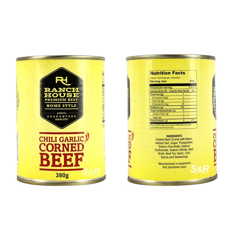 RANCH HOUSE PREMIUM CORNED BEEF 380 GRAMS | Shopee Malaysia