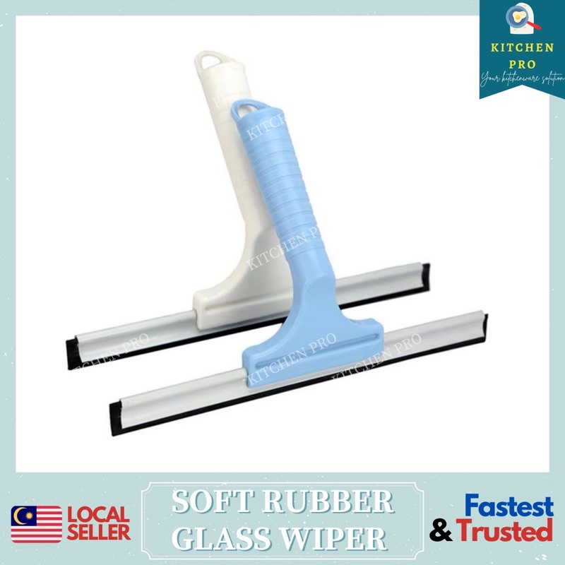 𝐊𝐈𝐓𝐂𝐇𝐄𝐍 𝐏𝐑𝐎 | Soft Rubber Bathroom Glass Wiper Window Glass Cleaner ...
