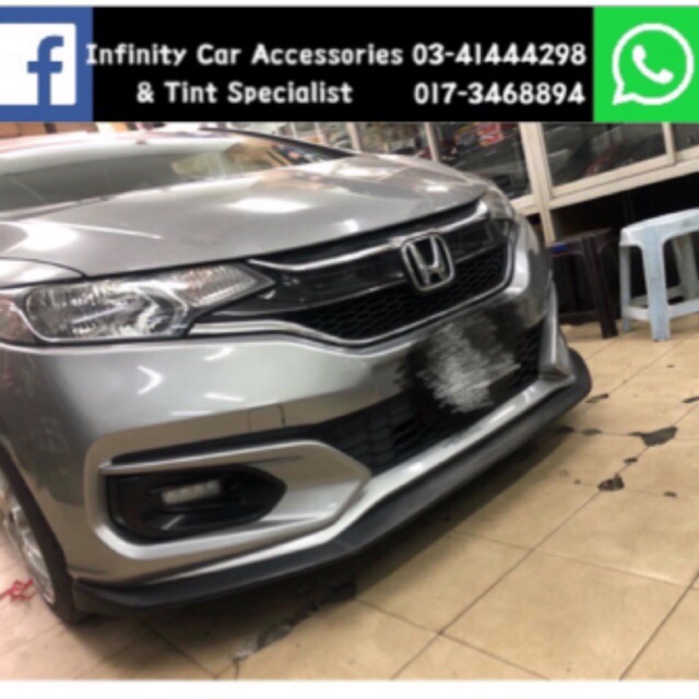Honda Jazz 18-20 GK Front lip RS diffuser Takero lip | Shopee Malaysia
