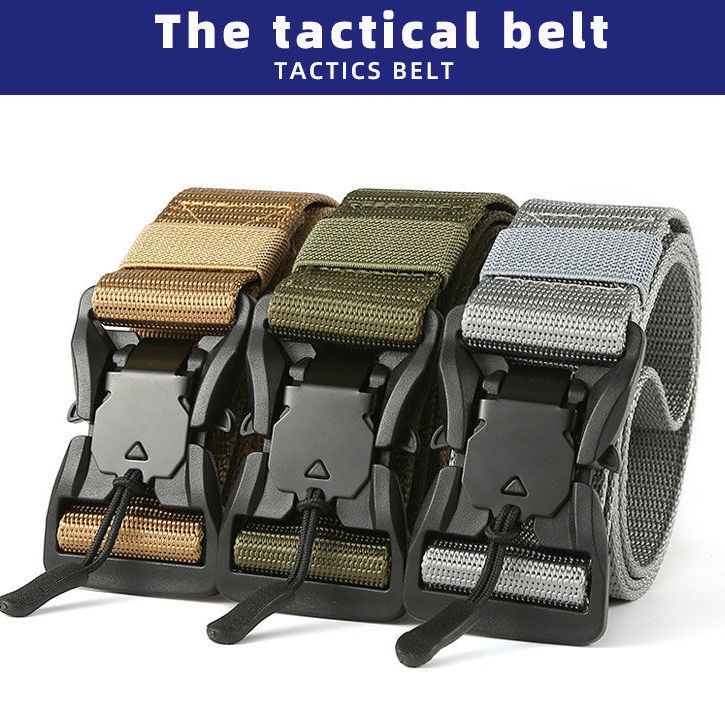 Multifunctional automatic quick release magnetic buckle military ...