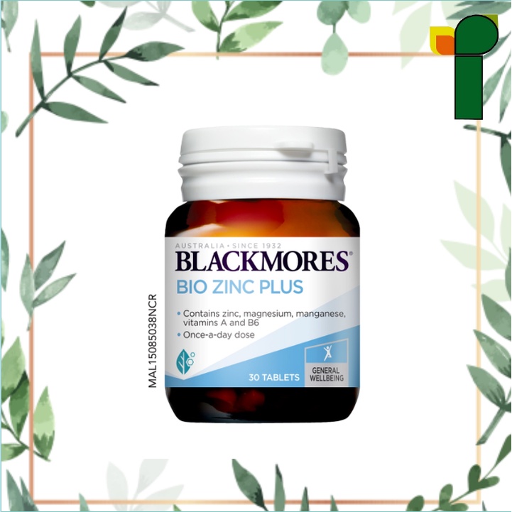 I Pharmacy Blackmores Bio Zinc Plus tabs (30s) | Shopee Malaysia