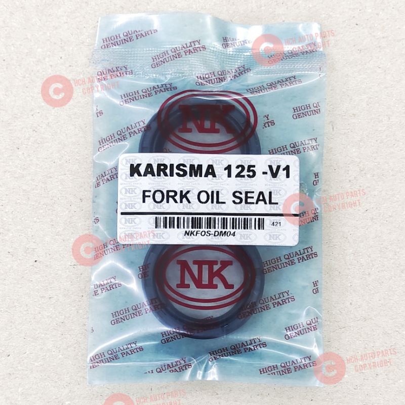 FORK OIL SEAL - MODENAS - KARISMA 125 -V1/ RHINO 125 (NK) | Shopee Malaysia