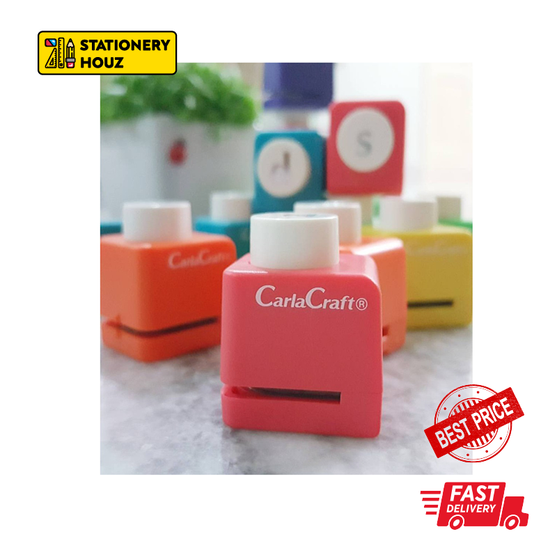 Stationery Houz ALPHABET LOWER CASE (a-n)/Carla Craft Mini Punch/ CN-12 ...
