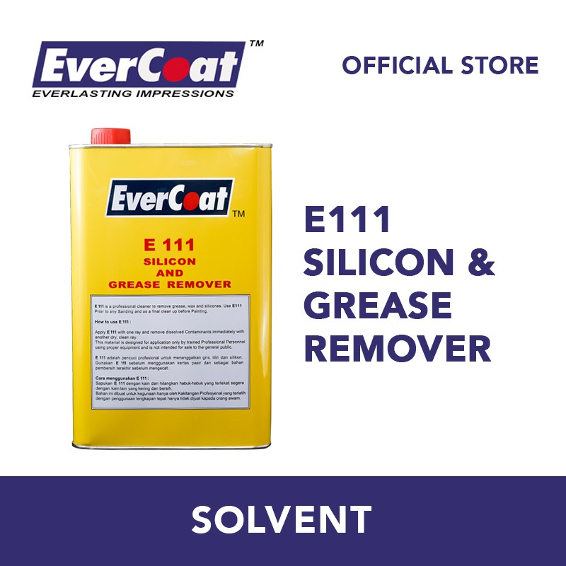 Evercoat E111 Silicon & Grease Remover | Shopee Malaysia