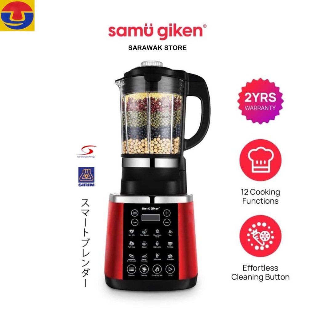 Samu Giken Smart Blender with 12 Cooking Functions, Model: SB175 ...