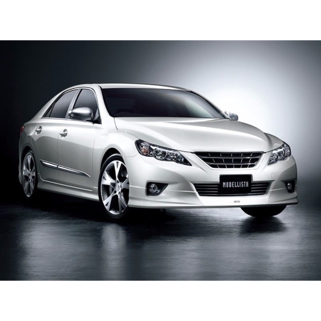 Toyota markx mark x mark-x 2009 2010 2011 modellista modelista bodykit ...