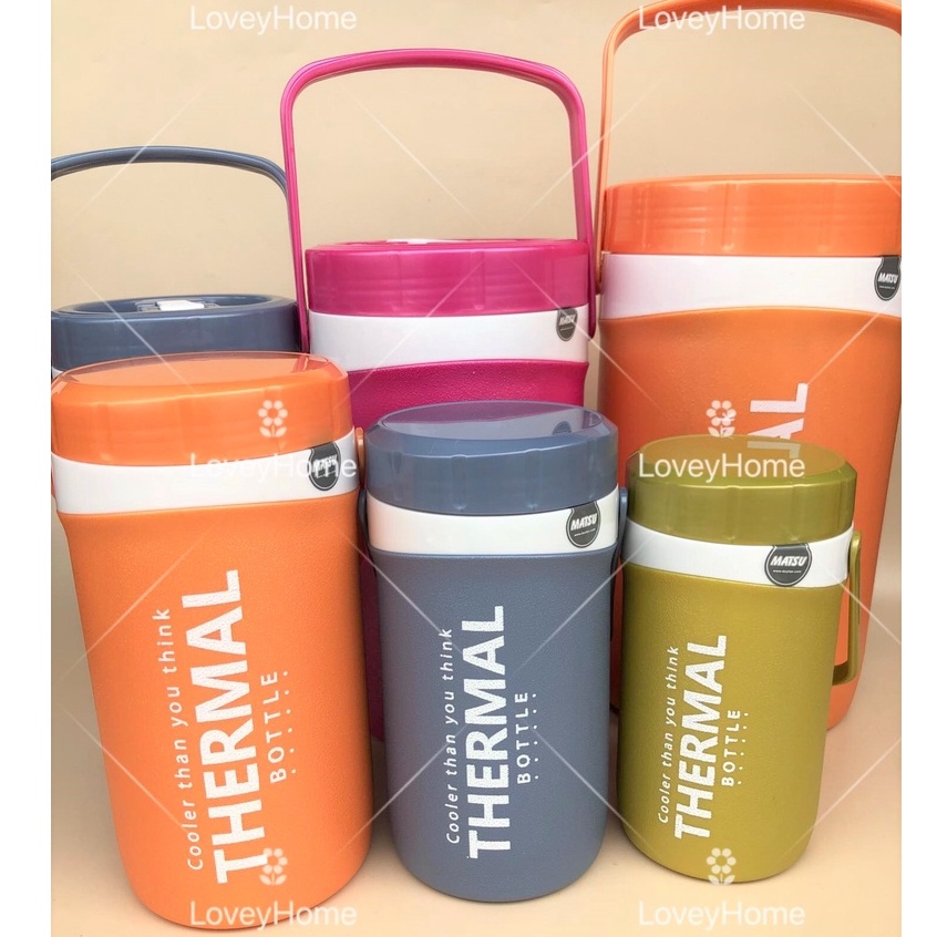 Matsu Thermos Thermal Jug Water Bottle Pitcher Hot & Cold Ice Cooler ...