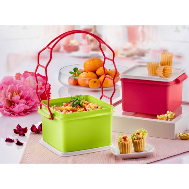 Tupperware Double Deep With Cariolier (1) 1.7L Each | Shopee Malaysia