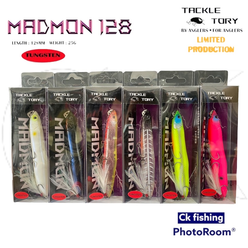 (Restock 2023)Tackle Tory Madman & Madmon Pencil Size 128mm/25g ...