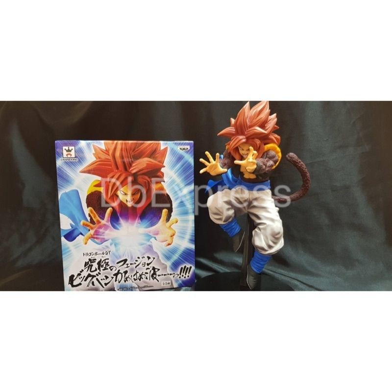 GOLD Banpresto Original Gogeta Super Saiyan 4 SSJ4 Dragon Ball GT ...