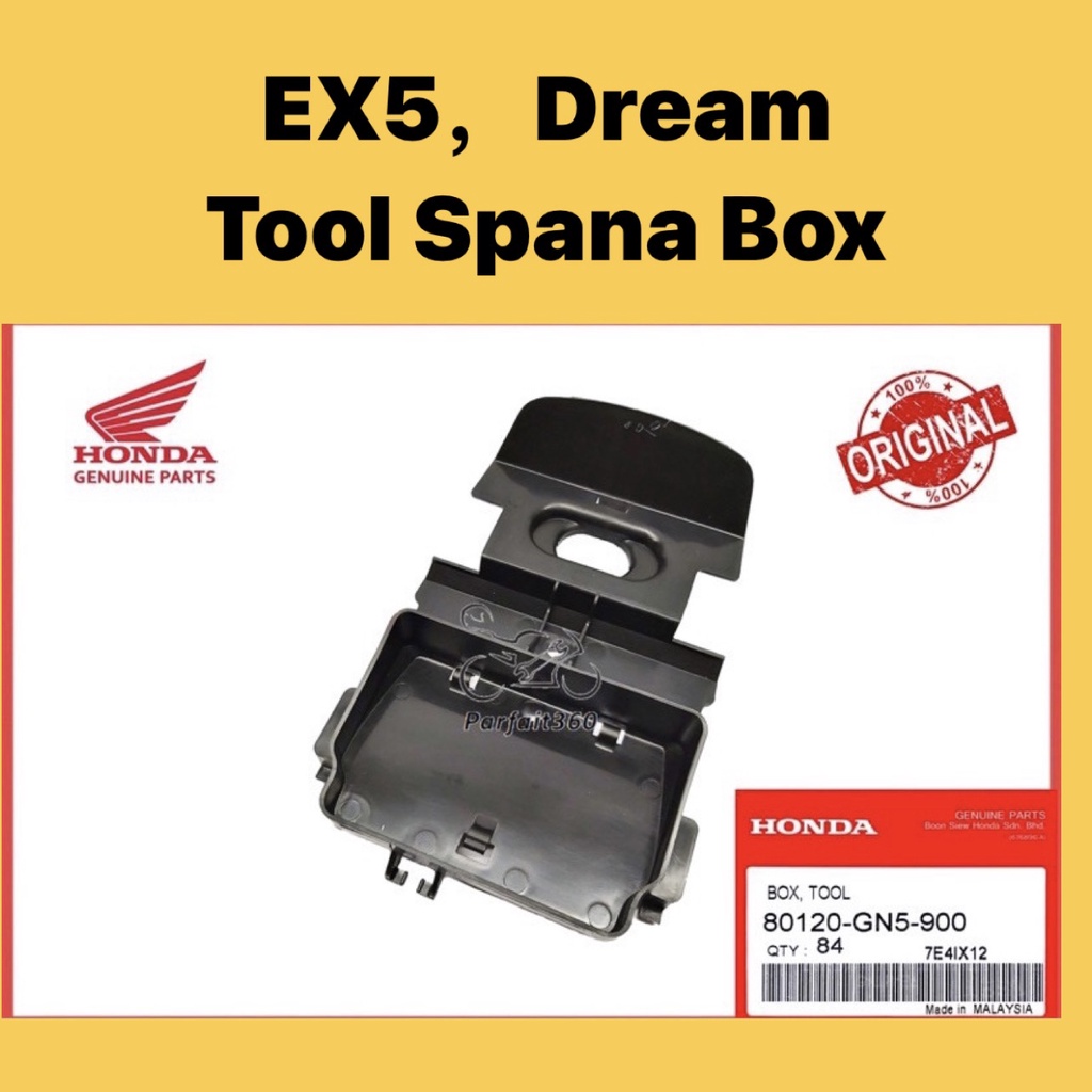 Honda EX5 Dream Tool Box , Kotak Spanar Local & Original 80120-GN5-900 ...