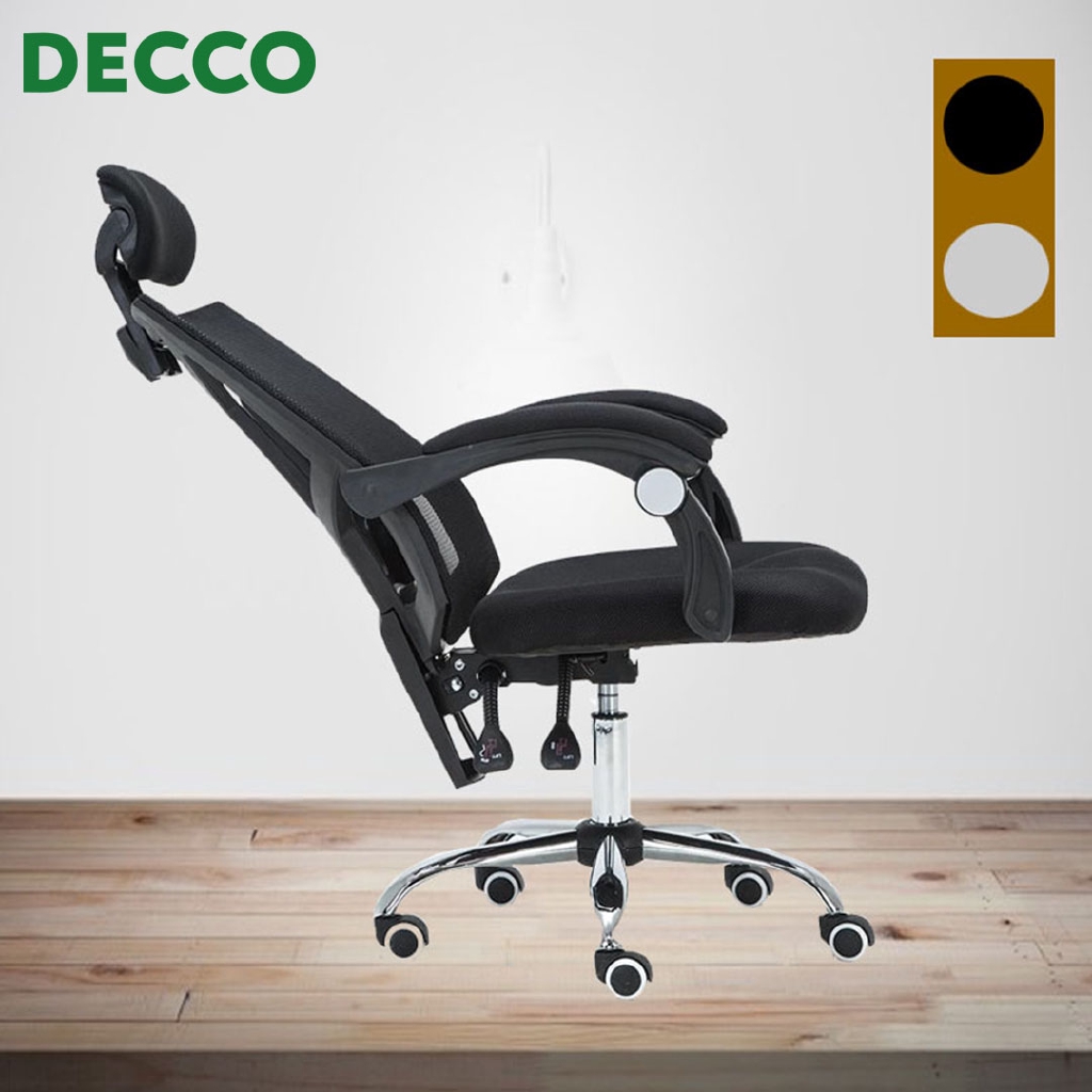 Decco Office Chair Gaming Chair Backrest Legrest Ergonomic Design ...