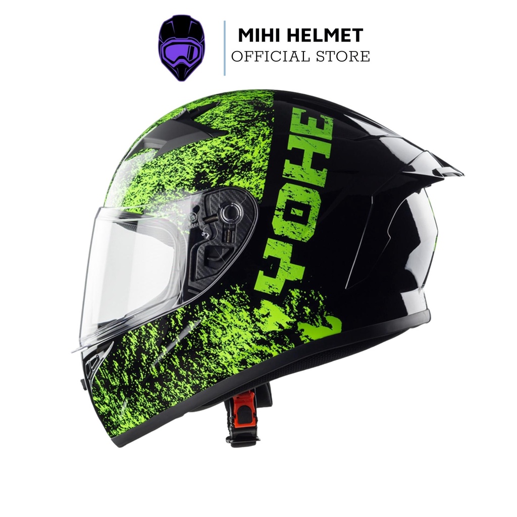 Fullface 1 YOHE 978 PLUS Helmet In Black Blue | Shopee Malaysia