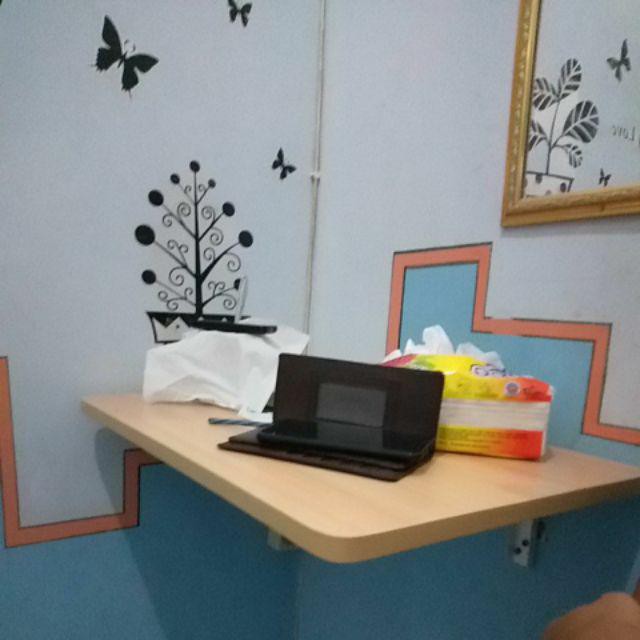 80x50 cm laptop Table Folding Wall Desk (TS) | Shopee Malaysia