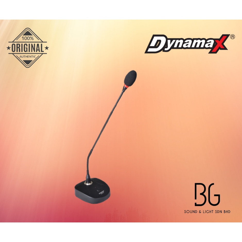 DYNAMAX CM100 Condenser Gooseneck Wired Microphone With Table Stand ...