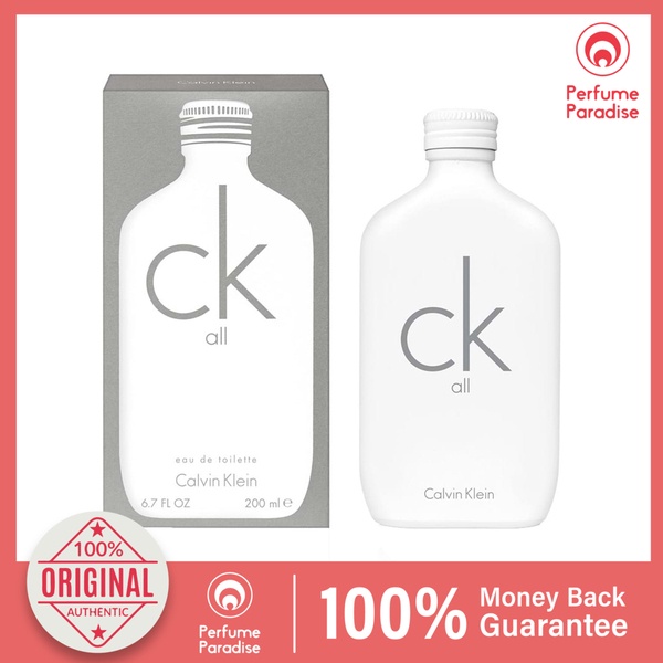 [100% original] Calvin Klein cK All EDT 200ml Perfume Unisex [My Perfume Paradise] | Shopee Malaysia