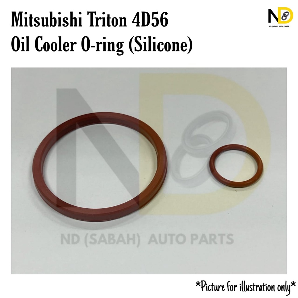 MITSUBISHI TRITON 4D56 OIL COOLER O-RING (SILCONE) 1240A035 / 1240A028 ...