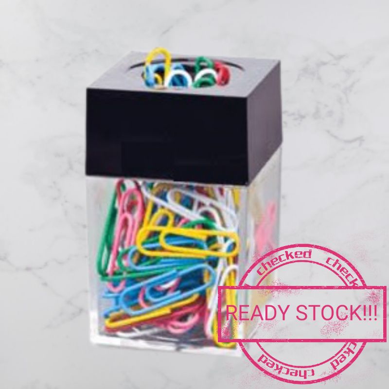 💥Ready Stock!!!💥Magnetic Paper Clip Dispenser Boxes / Durable Magnetic ...