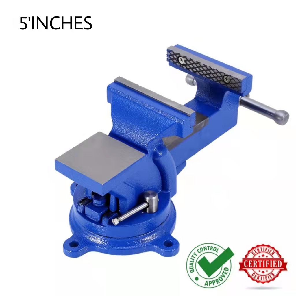 Heavy Duty Gato Bench Swivel Vise Base Clamp 360 Rotating Iron Bench ...