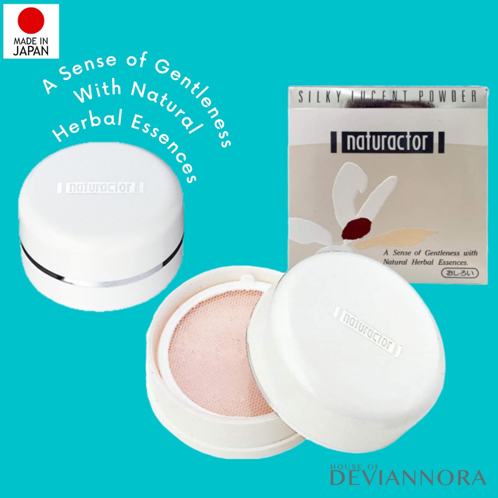 Meiko Naturactor Silky Lucent Loose Powder [25g] + Naturactor Cover ...