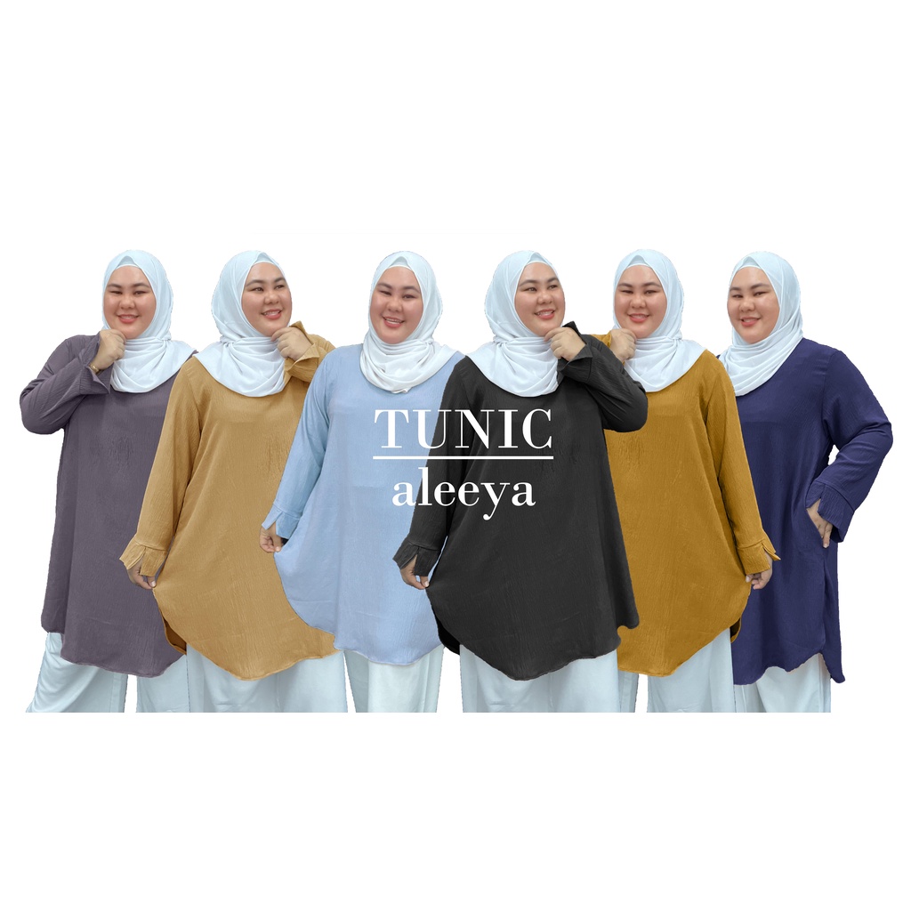 Blouse Labuh Muslimah Plus Size Poket Murah Ready Stock Tunic Mini ...