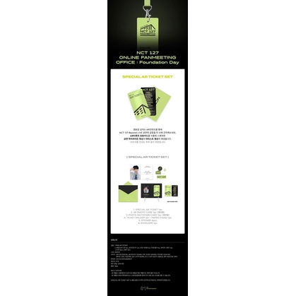 Nct 127 Fanmeeting Merchandise Ar Ticket Fullset | Shopee Malaysia
