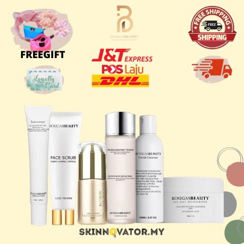 [CLEARANCE SALE] Bougas Beauty Advanced Serum / Bougas Face Scrub ...