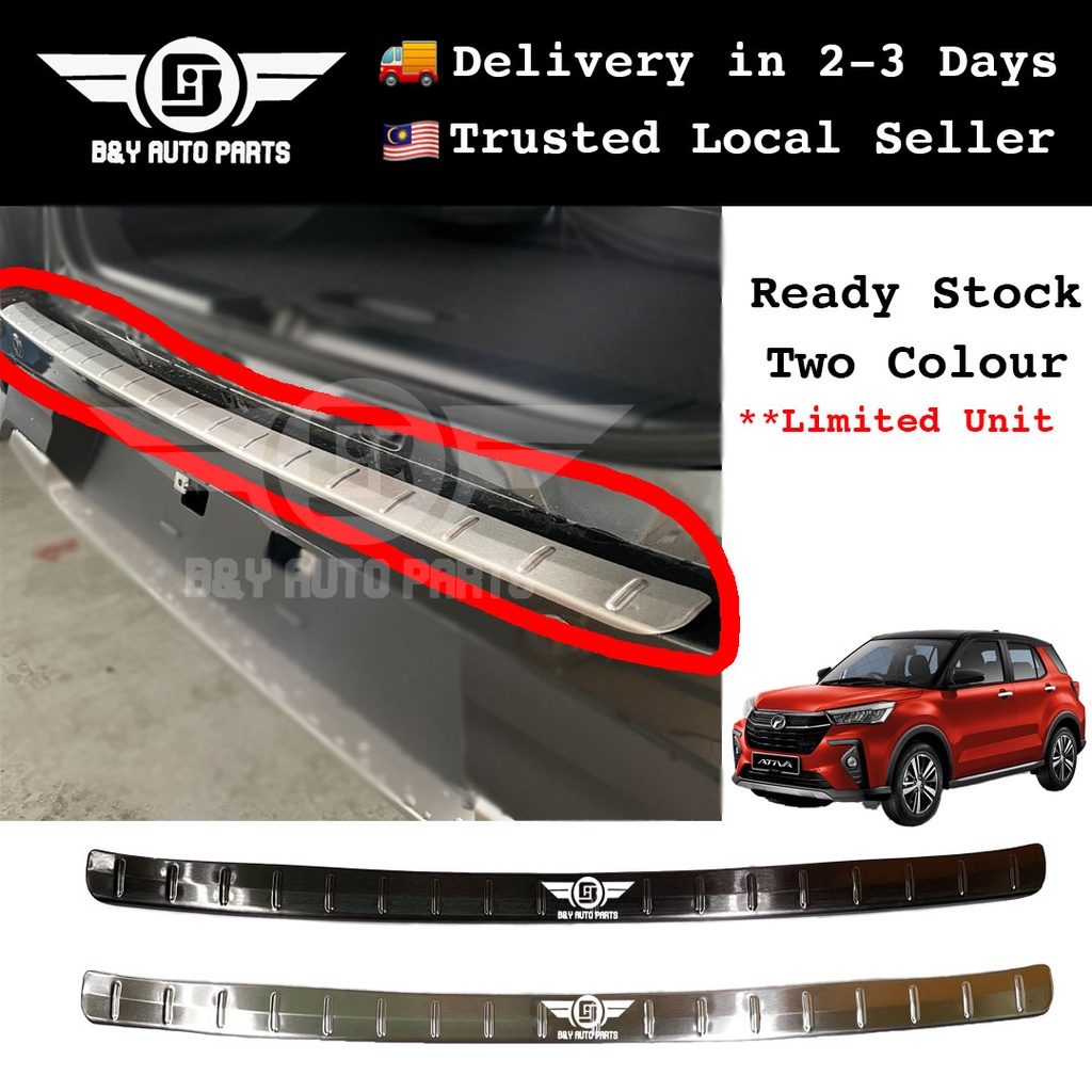 B&Y Perodua Ativa Convert Raize Outer Bumper Protector Trunk Cover ...