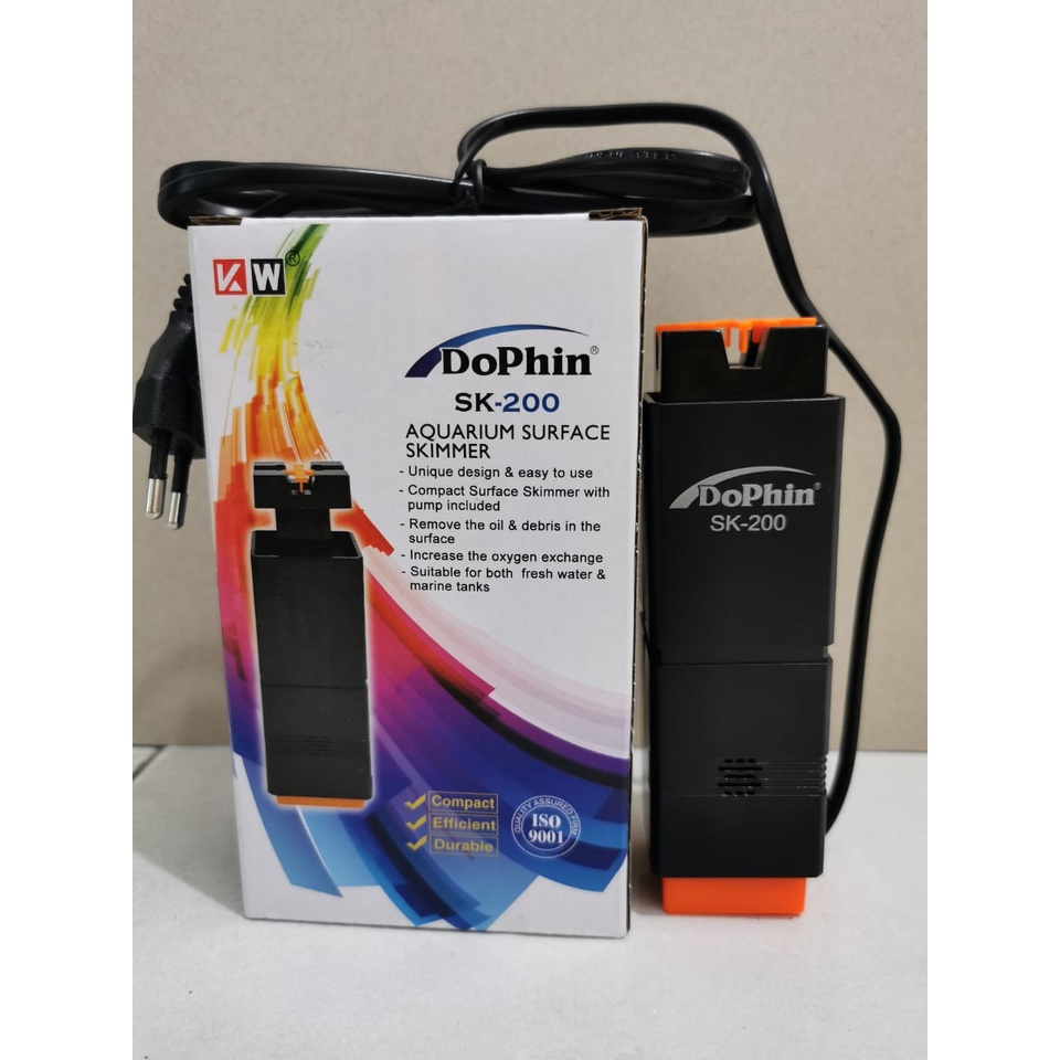 DOPHIN Surface Skimmer SK-200 - Aquarium fish tank surface skimmer | Shopee Malaysia