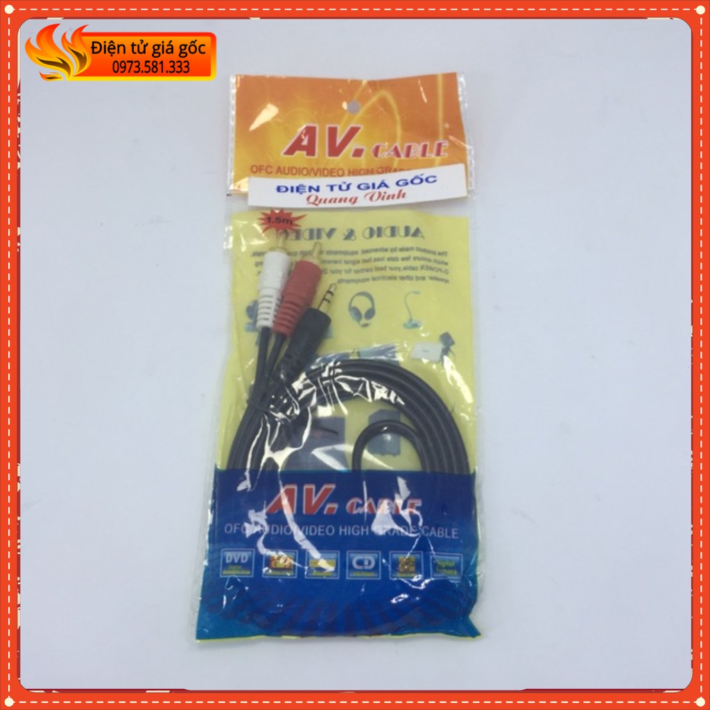Wire connecting phone to AV speaker | Shopee Malaysia