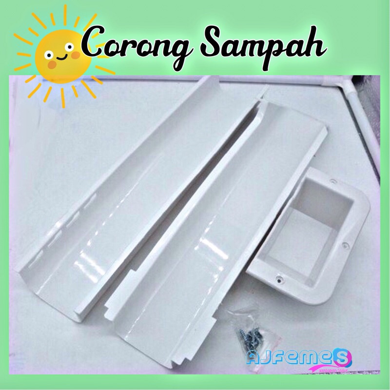 🔅NEW🔅 Industrial Overlock Sewing Machine Rubbish Shute/Corong Sampah ...