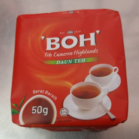BOH Tea || Daun Teh (50g / 100g / 250g / 500g) | Shopee Malaysia