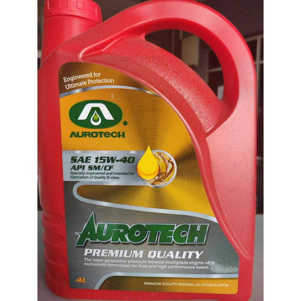 AUROTECH SAE 15W-40 API SM/CF 10W-30 API SL/CF SAE 20W-50 API SG/CD ...