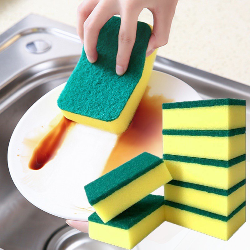 1PCS Sponge Dish Pot Wash Cleaning Span Basuh Cuci Pinggan Mangkuk ...